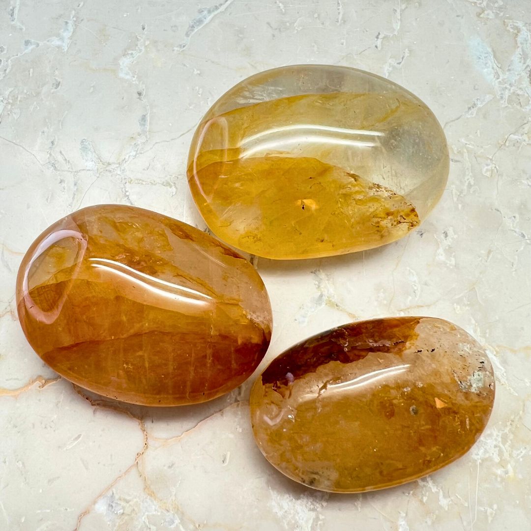 Golden Healer, slipad A-kvalitet – Kristallrummet