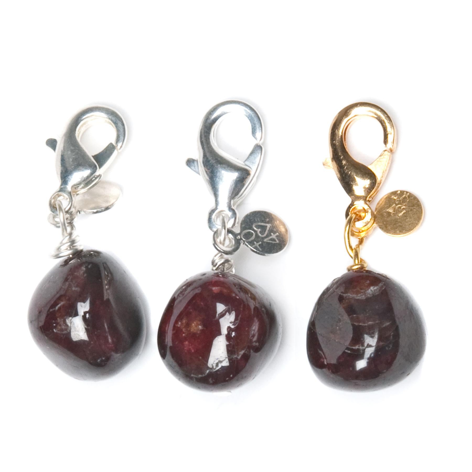 Garnet, charm – Kristallrummet