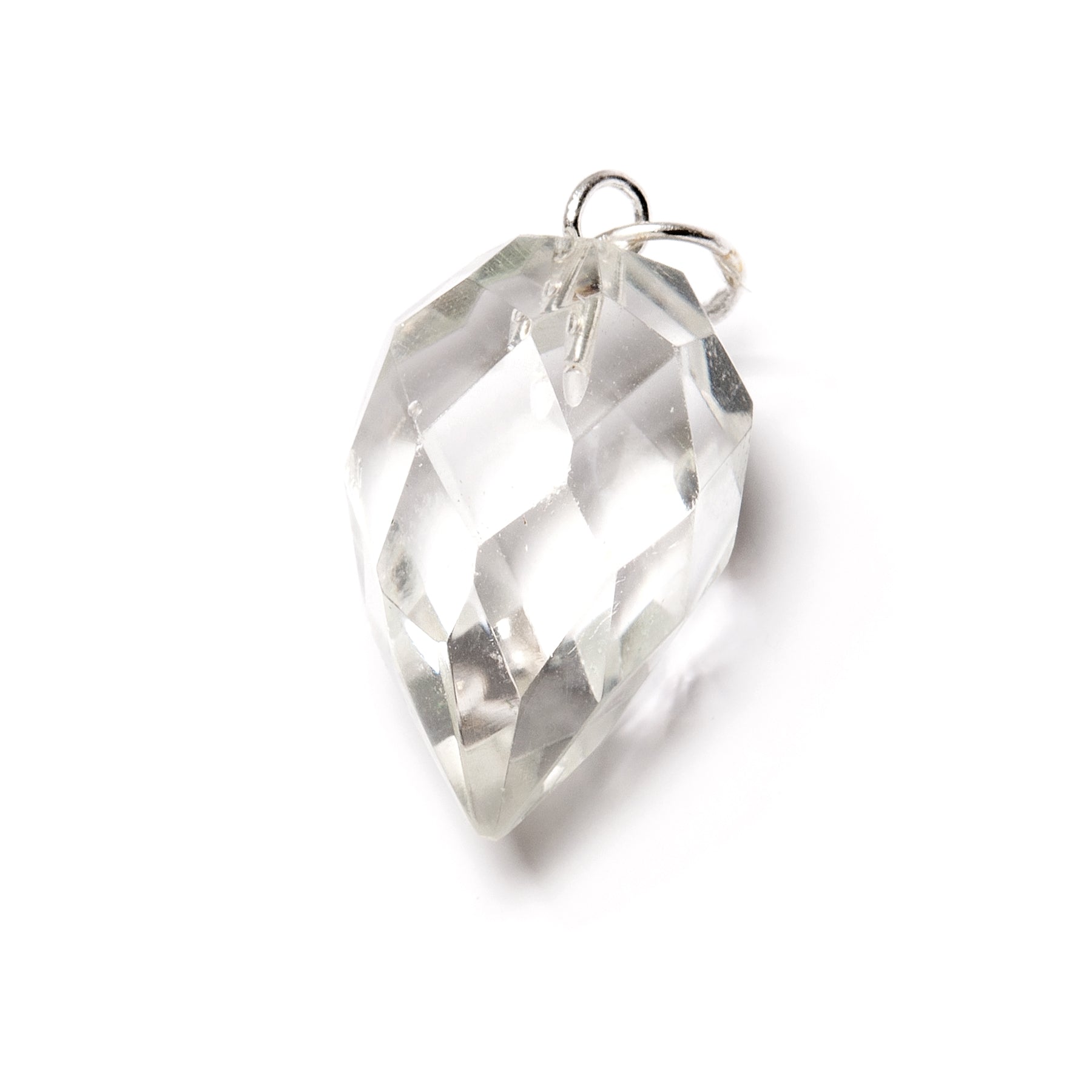 Rock crystal drop faceted – Kristallrummet